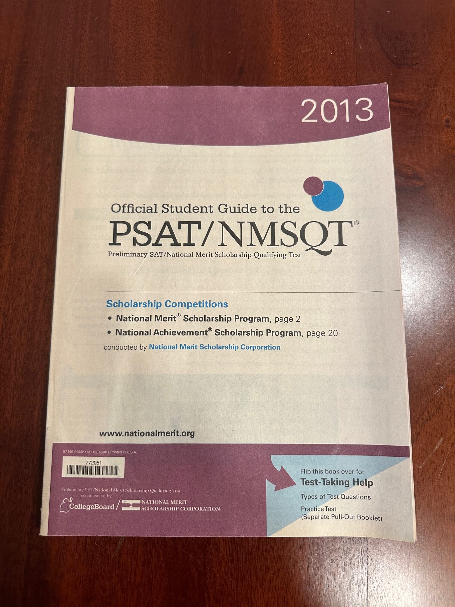 Official Students Guide to the PSAT/NMSQT 2013 Official Students Guide to the PSAT/NMSQT 2013